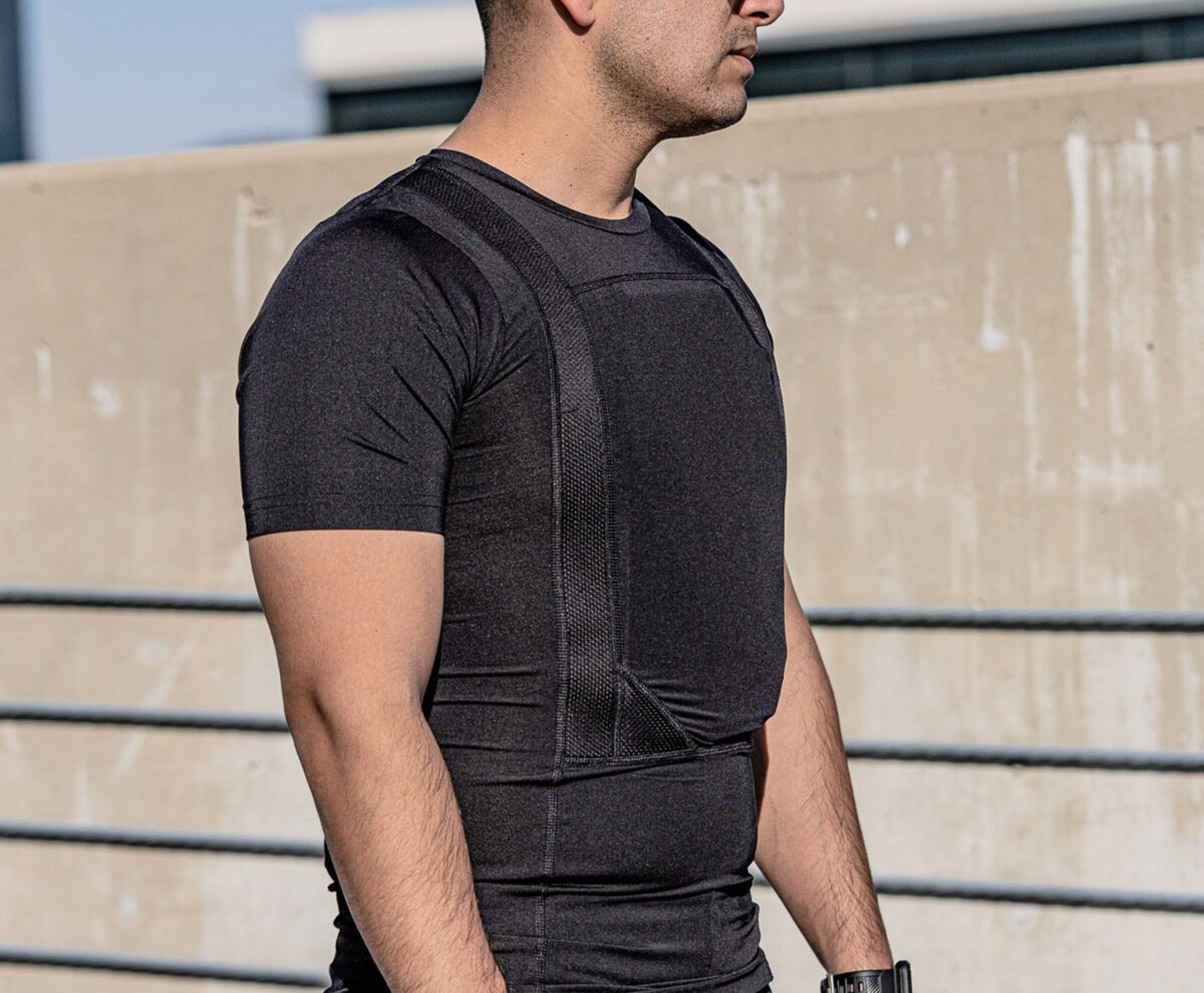 Concealed Body Armor T-Shirt Level 3A - Ace Link Armor