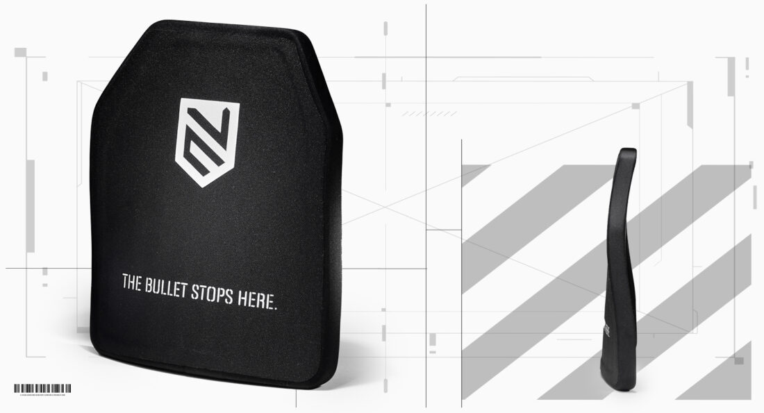 Level 3+ Ceramic Multi-curve Plate 10×12″ - Ace Link Armor