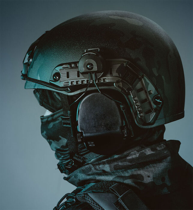 Level IIIA Ballistic Helmet Special Mission - OD Green - Ace Link Armor