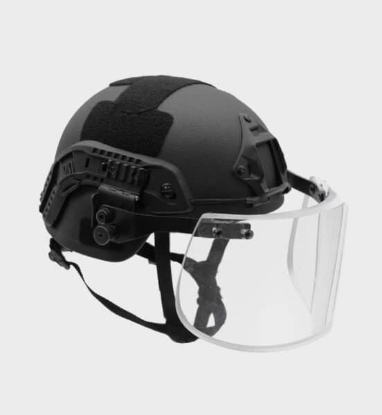 Level IIIA Ballistic Visor for Tactical Helmet - Ace Link Armor