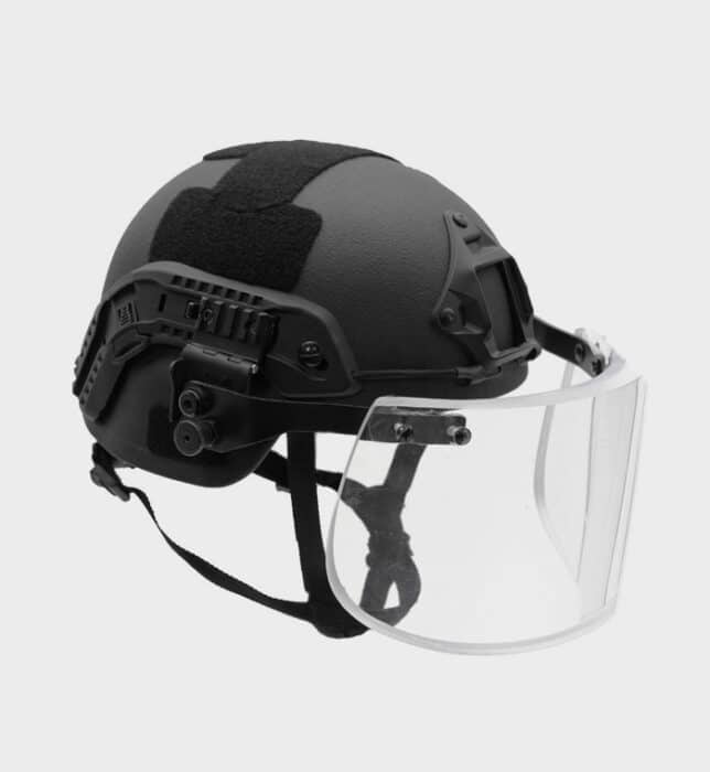 Level IIIA Ballistic Visor for Tactical Helmet - Ace Link Armor