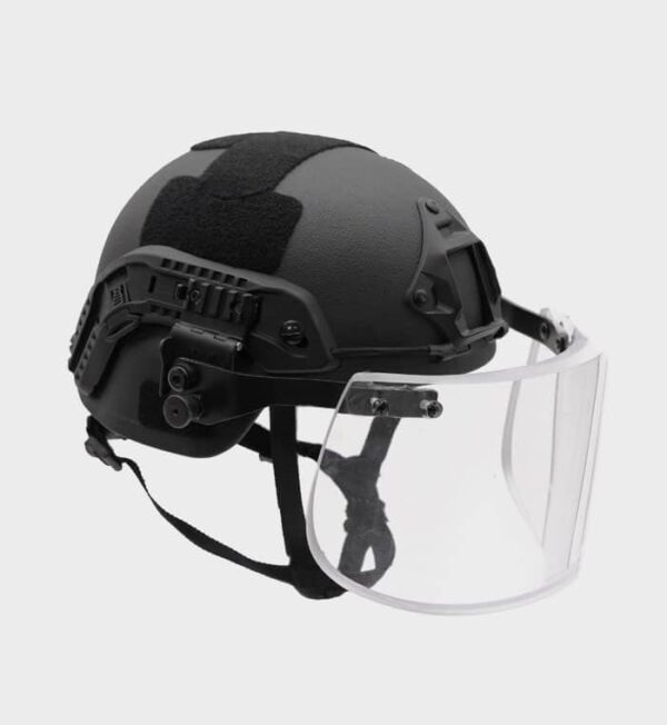 Level IIIA Ballistic Visor for Tactical Helmet - Ace Link Armor