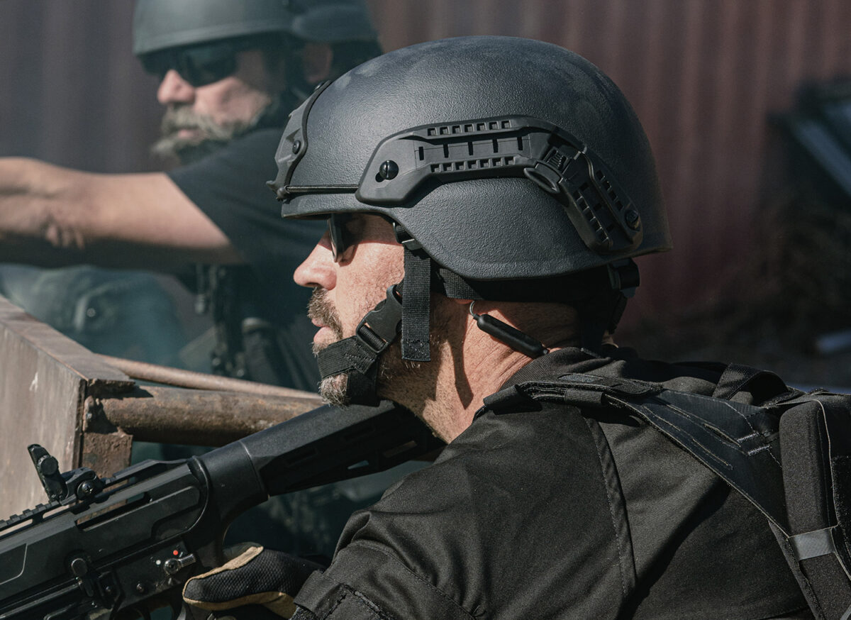 Ballistic Helmet MICH Combat OD Green - Ace Link Armor