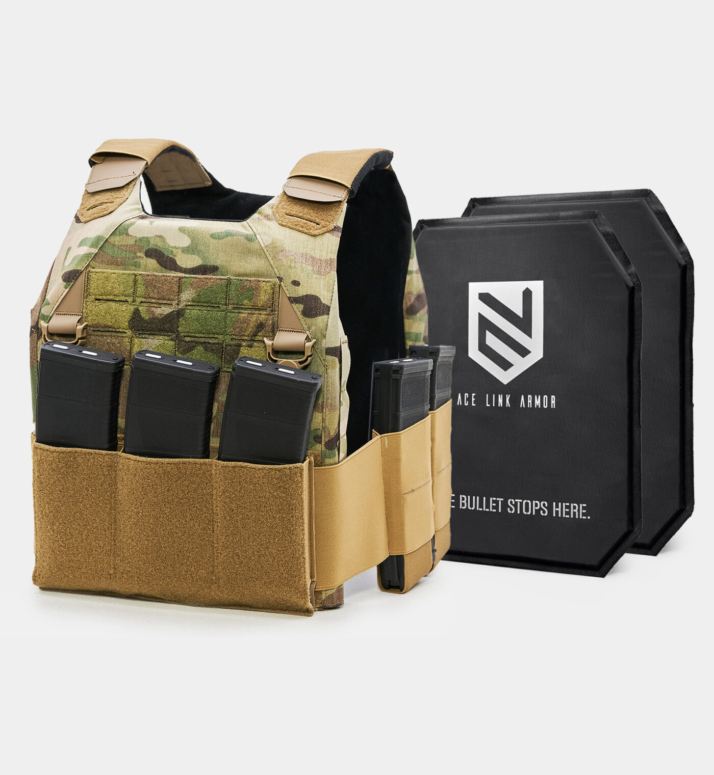 React Plate Carrier Soft Armor Level 3A - Ace Link Armor