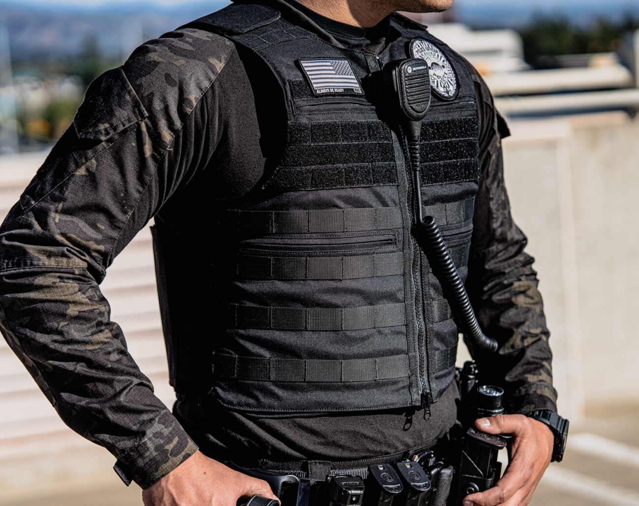 Patrol Bulletproof Vest Level IIIA Anti-Stab - Ace Link Armor