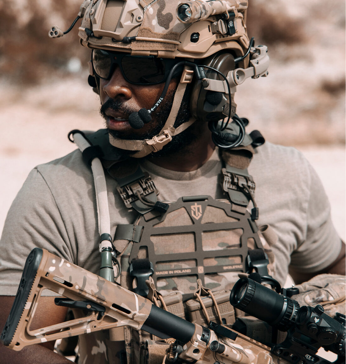 Skeletac Plate Carrier - Ace Link Armor