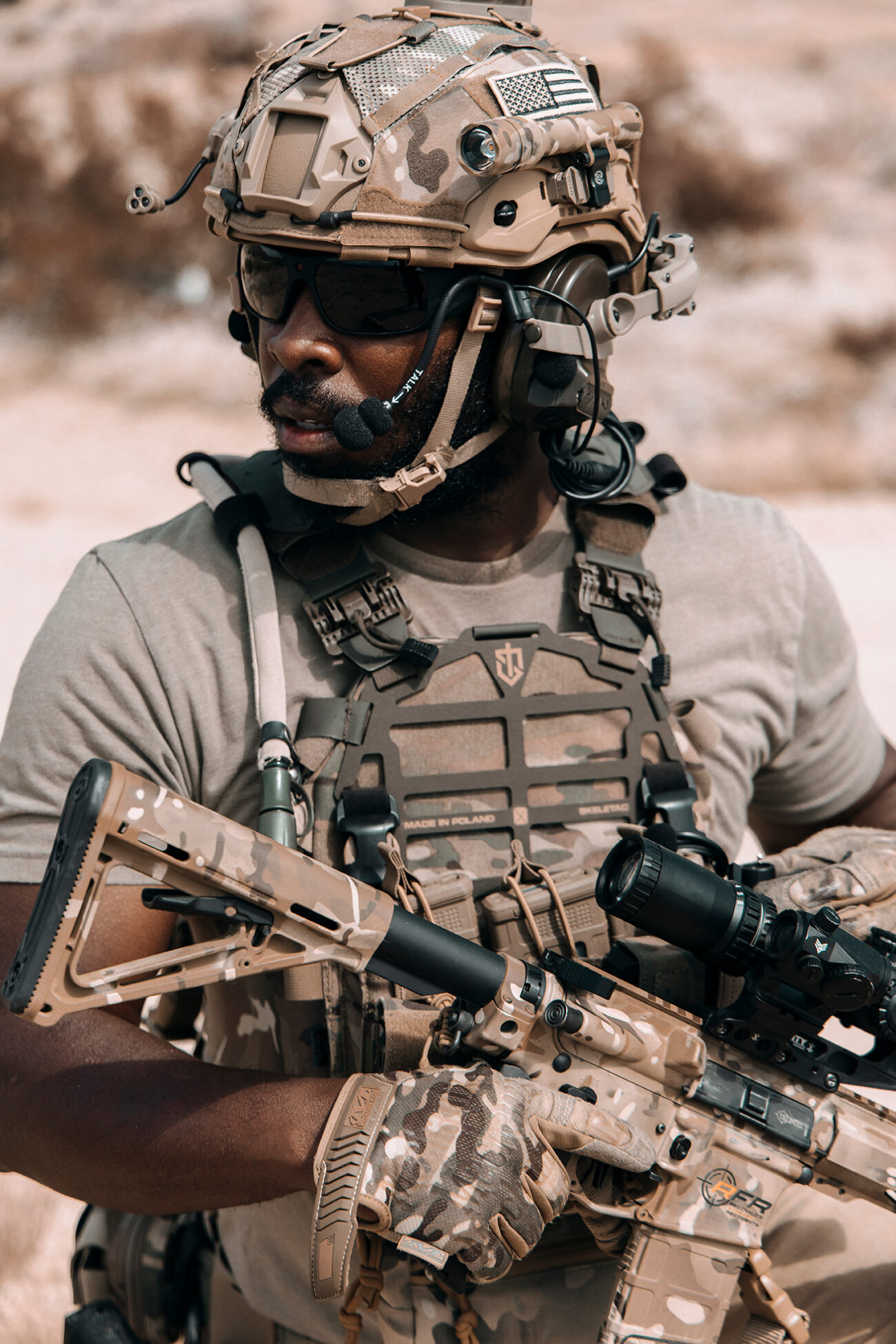 High Cut Ballistic Helmet High-Cut Coyote Brown