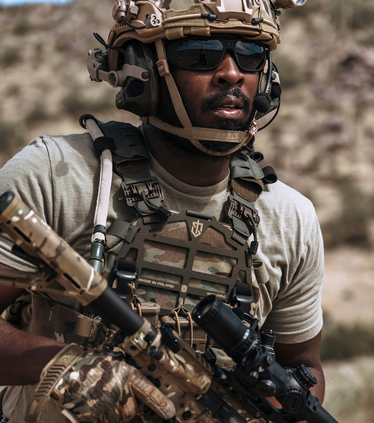 Skeletac Plate Carrier - Ace Link Armor