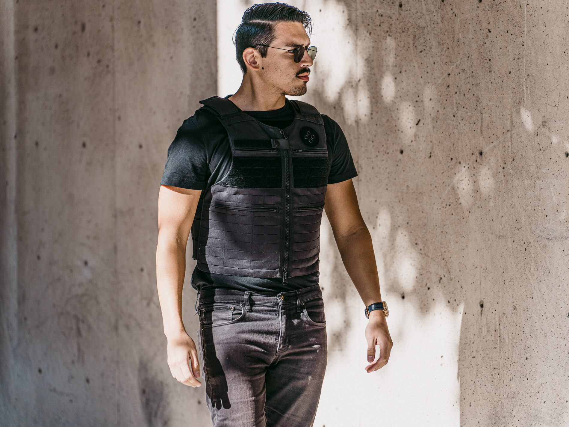 Patrol Laser-cut Vest Anti-Stab - Ace Link Armor