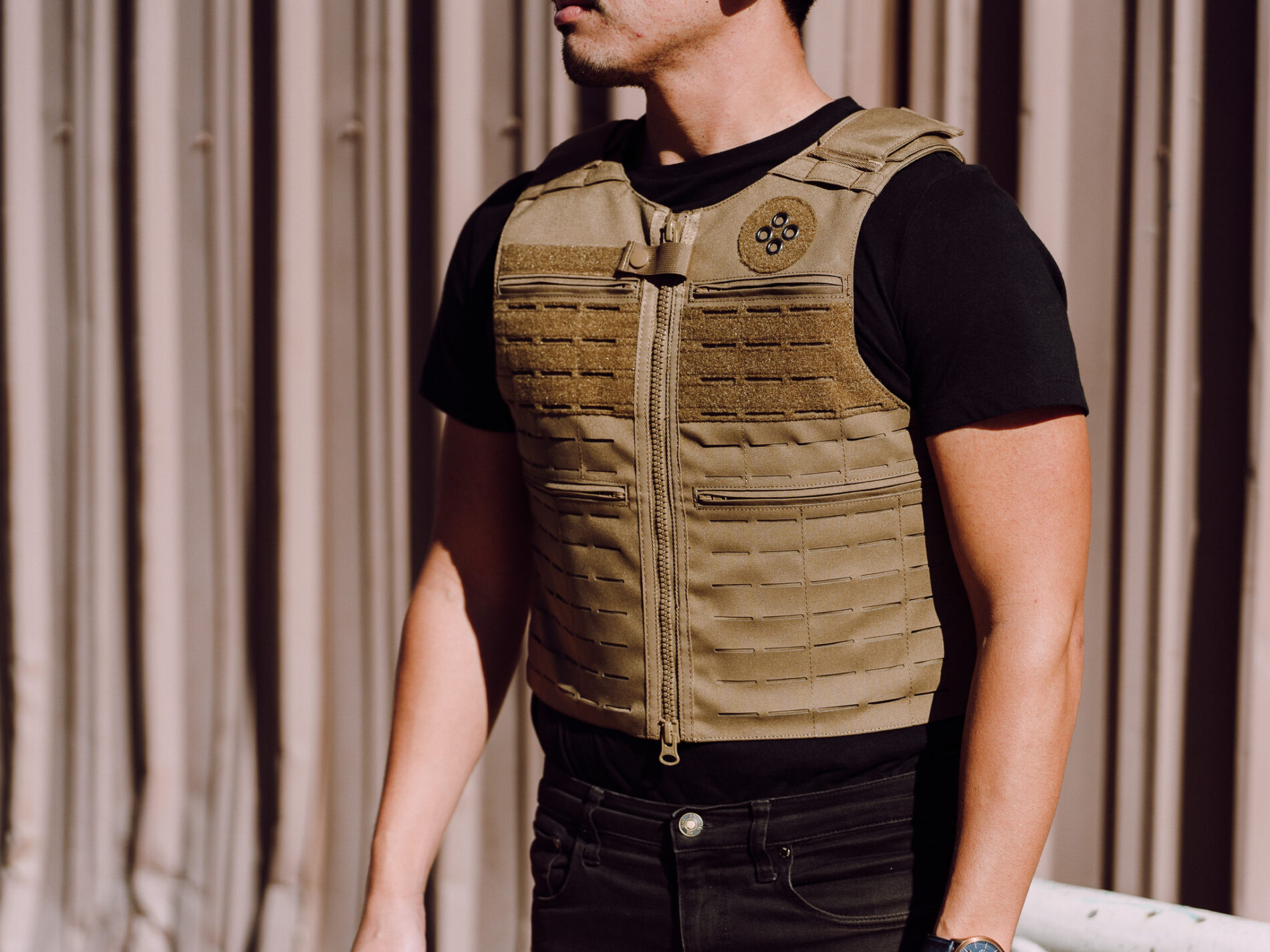 Patrol Bulletproof Vest Laser-cut Level IIIA Flexcore - Ace Link Armor