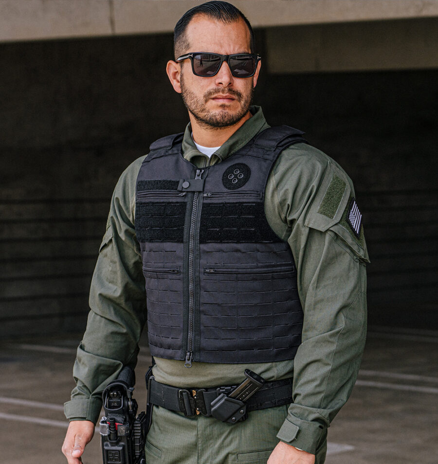 Patrol Bulletproof Vest Laser-cut Level IIIA Standard - Ace Link Armor