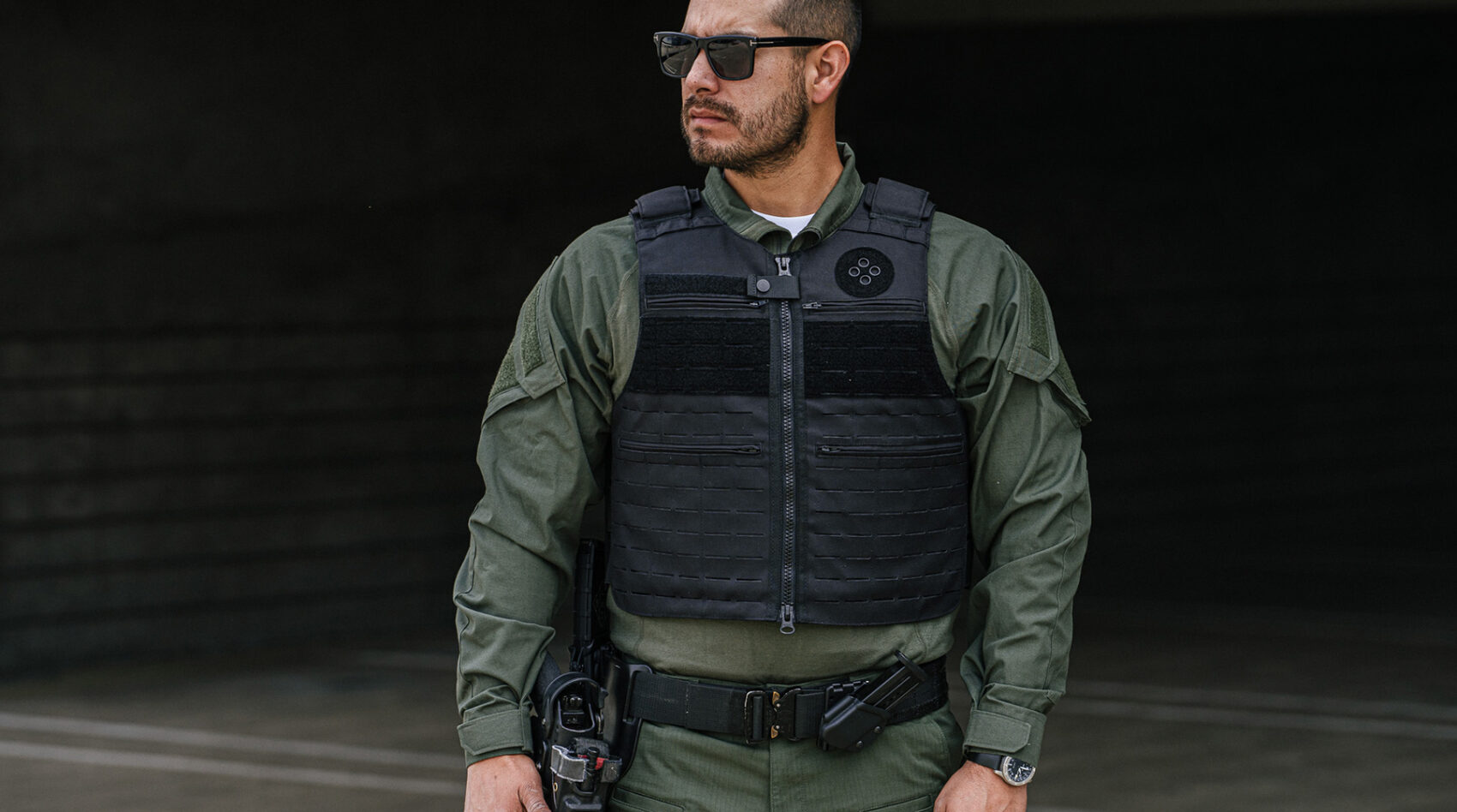 Patrol Bulletproof Vest Laser-cut Level IIIA Standard - Ace Link Armor