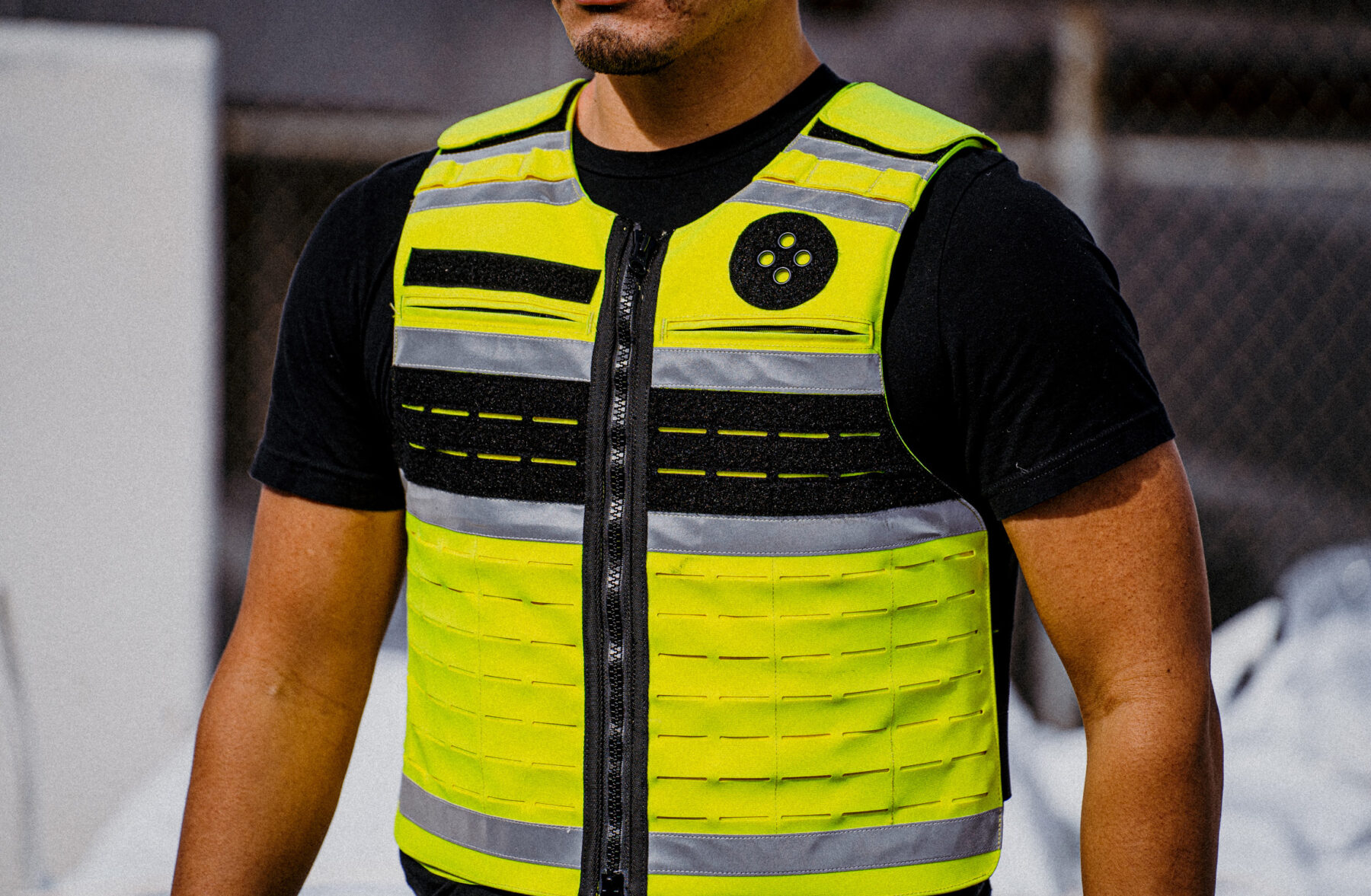 High-Vis Bulletproof Vest Level IIIA Flexcore - Ace Link Armor